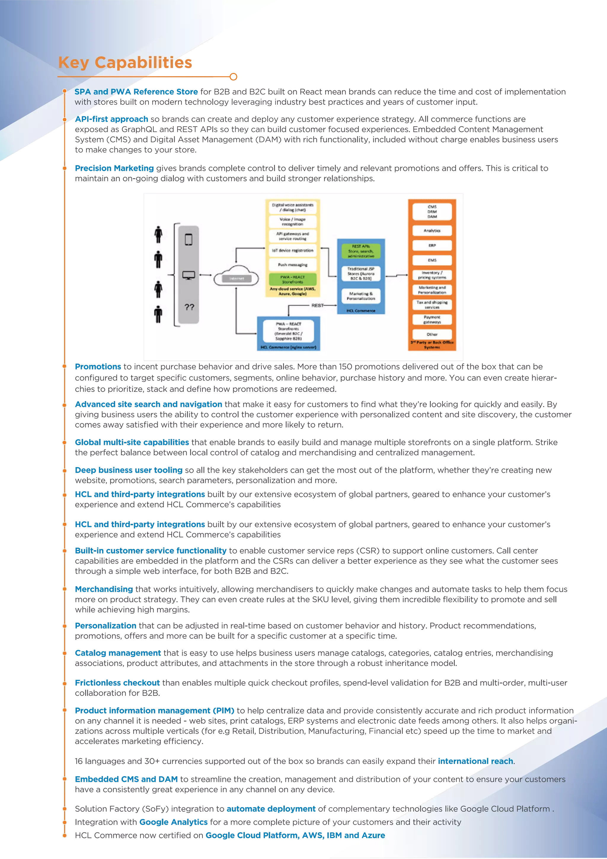 HCL Commerce Innovative and Engaging buying Experiences Built Cloud ...