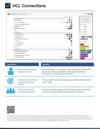HCL Connections | PDF