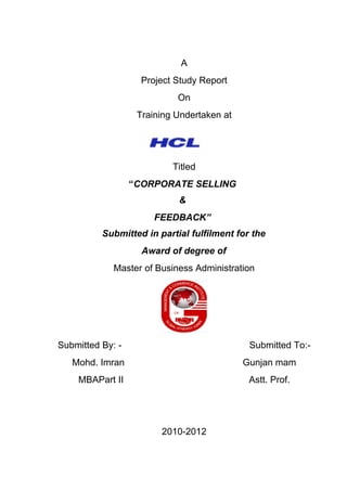 Hcl final imran | DOC