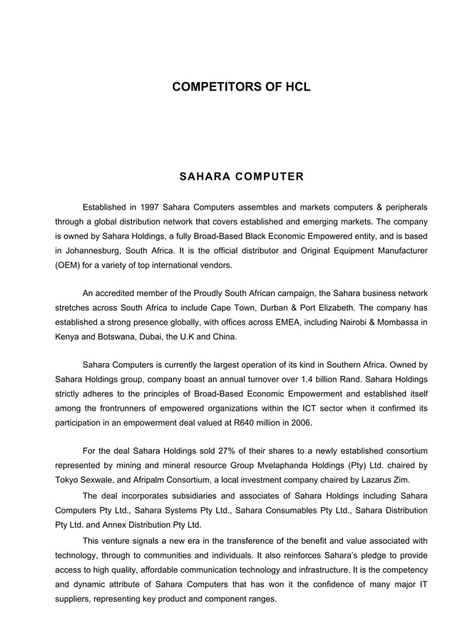 Hcl final imran | PDF