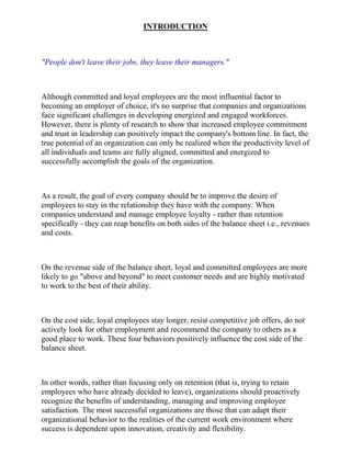 Hcl organisation study | PDF