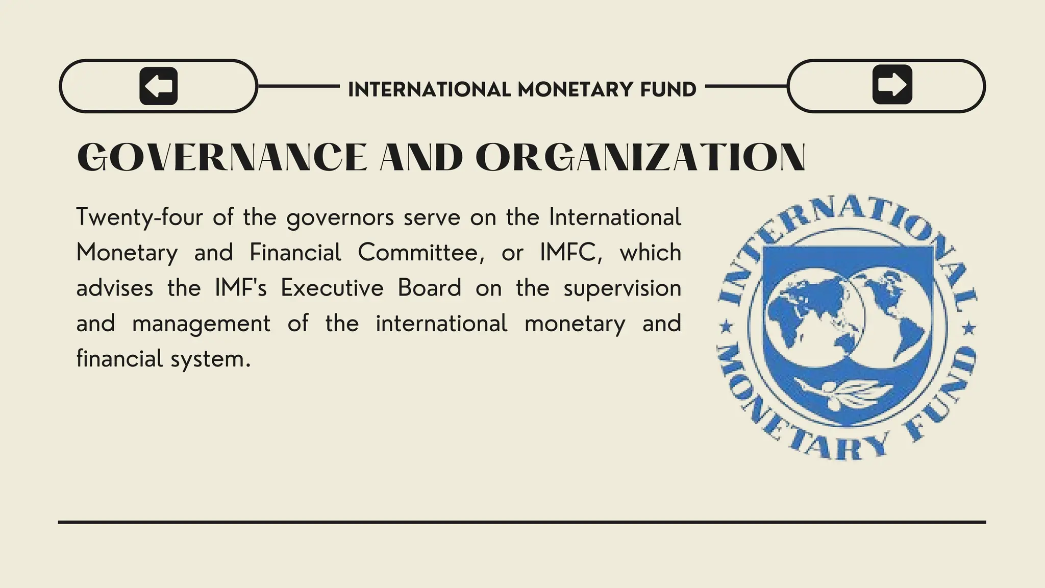 INTERNATIONAL MONETARY FUND POWERPOINT PRESENTATION | PDF