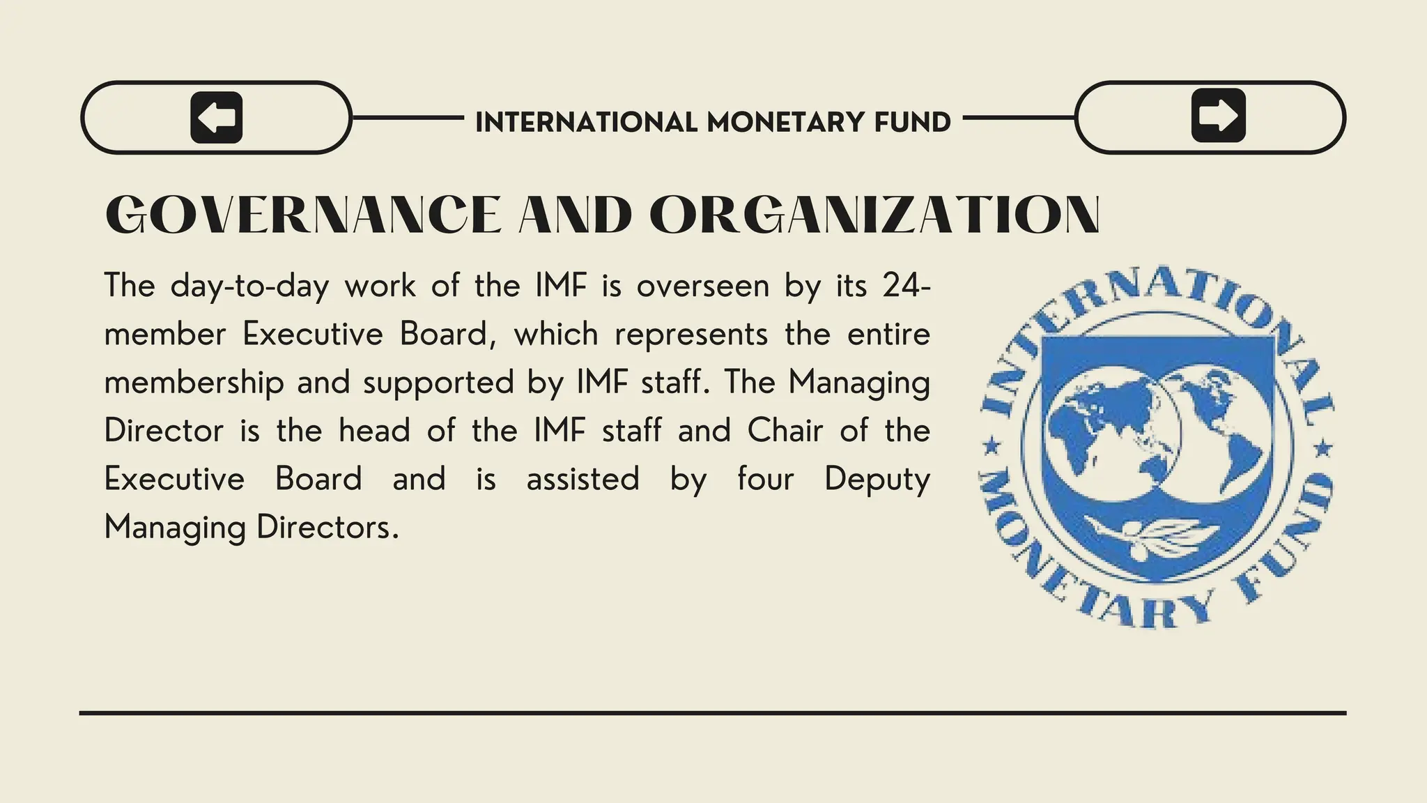 INTERNATIONAL MONETARY FUND POWERPOINT PRESENTATION | PDF