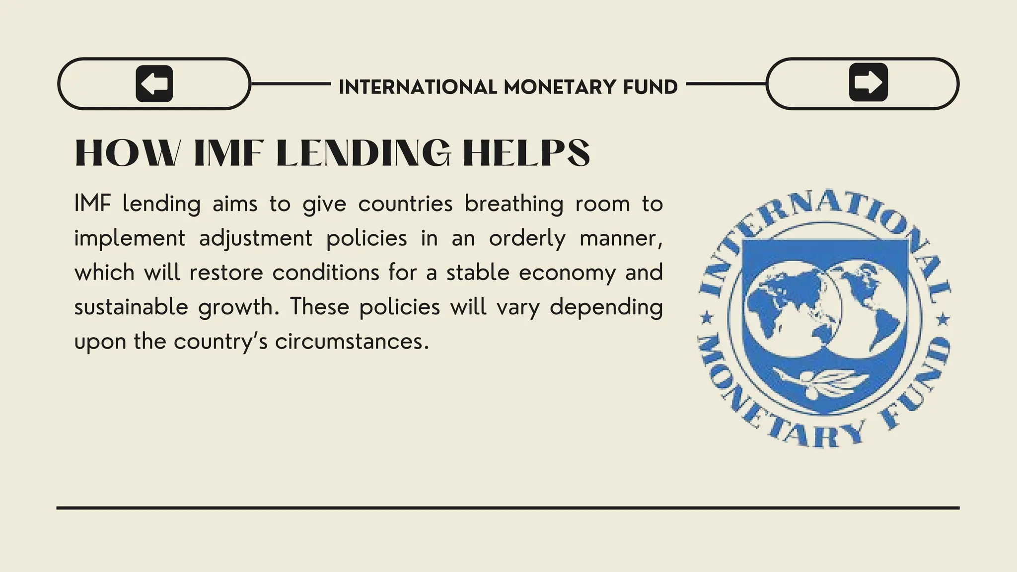 INTERNATIONAL MONETARY FUND POWERPOINT PRESENTATION | PDF