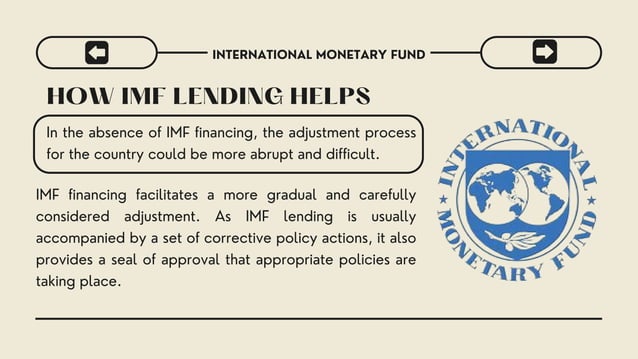 INTERNATIONAL MONETARY FUND POWERPOINT PRESENTATION | PDF