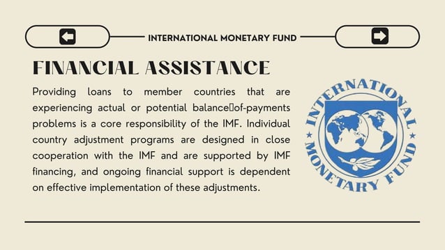 INTERNATIONAL MONETARY FUND POWERPOINT PRESENTATION | PDF