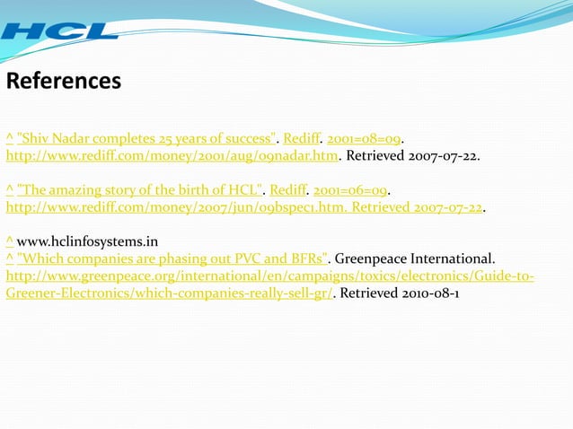 Hcl infosystem ltd | PPT
