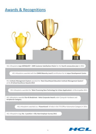 HCL Infosystems - Services Brochure | PDF