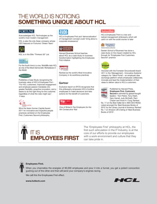 HCLT Brochure: HCL in Freight Logistics | PDF