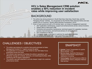 HCL MakesTravel Much More Safer | PPT