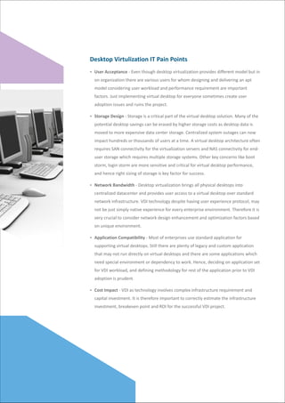 Insight - HCL Next-Generation Enterprise Virtual Desktop Infrasturcture Solutions & Services | PDF