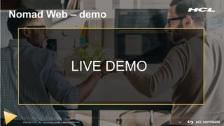 Hcl nomad web vista tecnica e HCL SafeLinx | PPTX | Computer Software and Applications | Computing