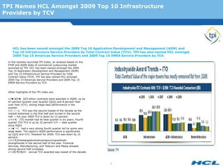 HCL Outlines Its Cloud Computing Achievements | PDF | Cloud Computing ...