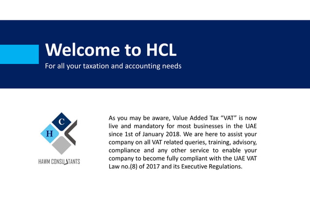 HCL Company Profile - EN | PPT