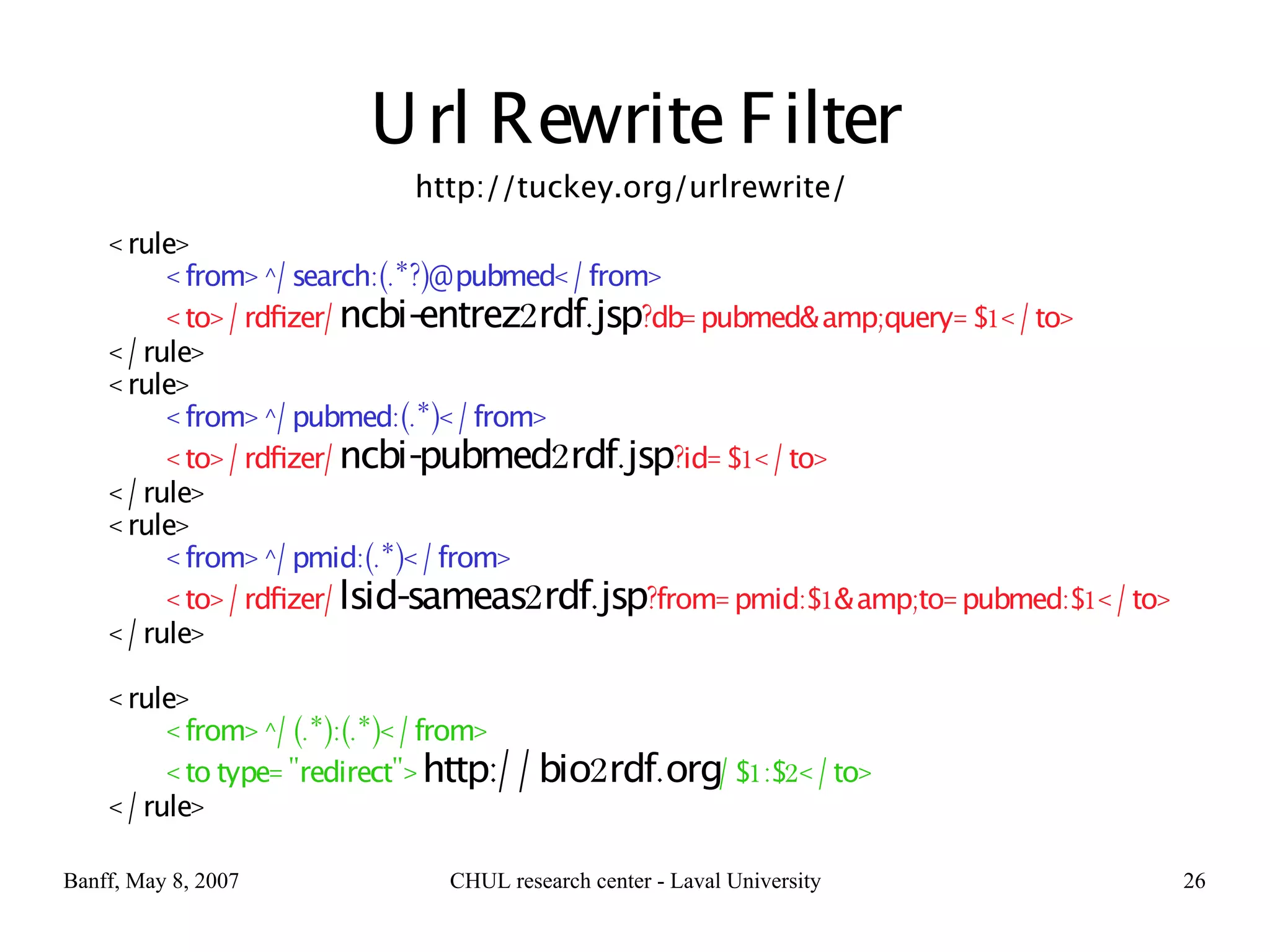 Bio2RDF: Towards A Mashup To Build Bioinformatics Knowledge System | PPT