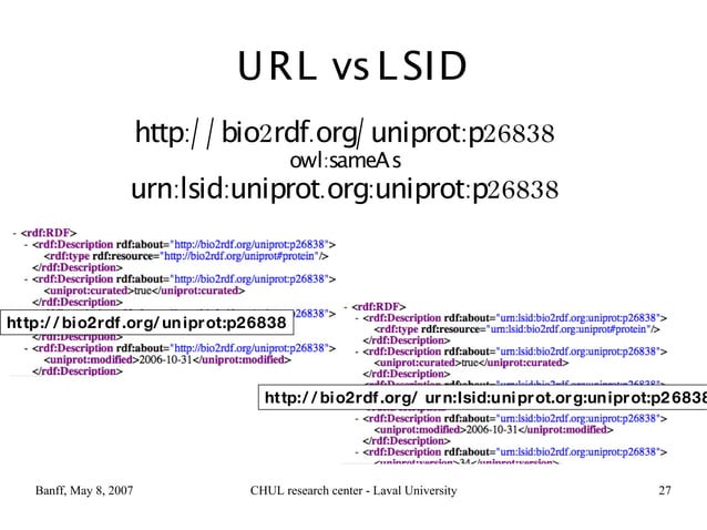 Bio2RDF: Towards A Mashup To Build Bioinformatics Knowledge System | PPT