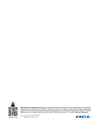 Hcl services for captives | PDF