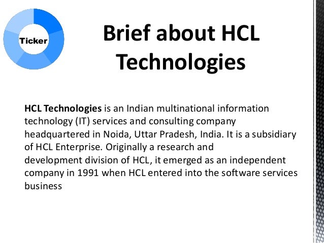 Hcl share price | PPT