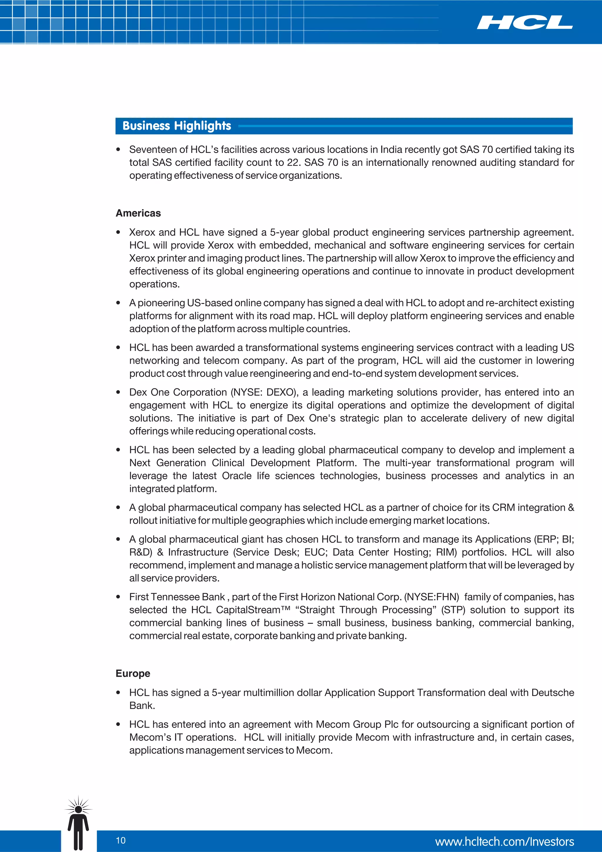 HCL Technologies Q4-2011- IR Release | PDF