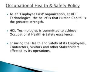 HCL HRM policies | PPTX