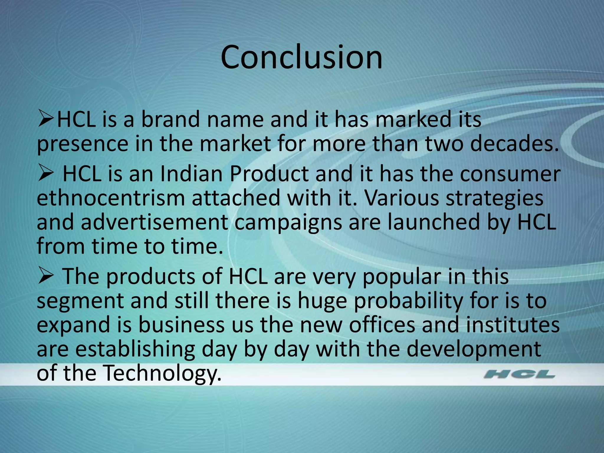 Hcl technologies pvt | PPT