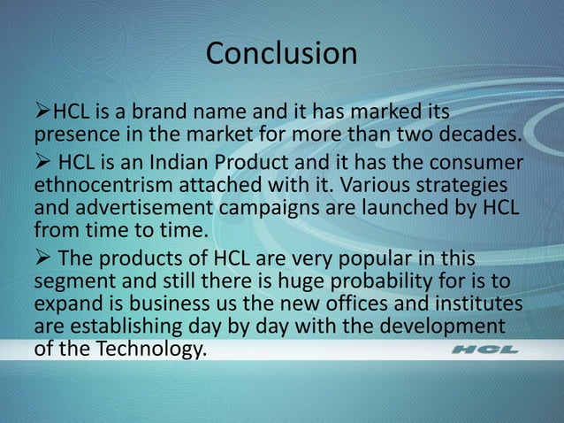 Hcl technologies pvt | PPT