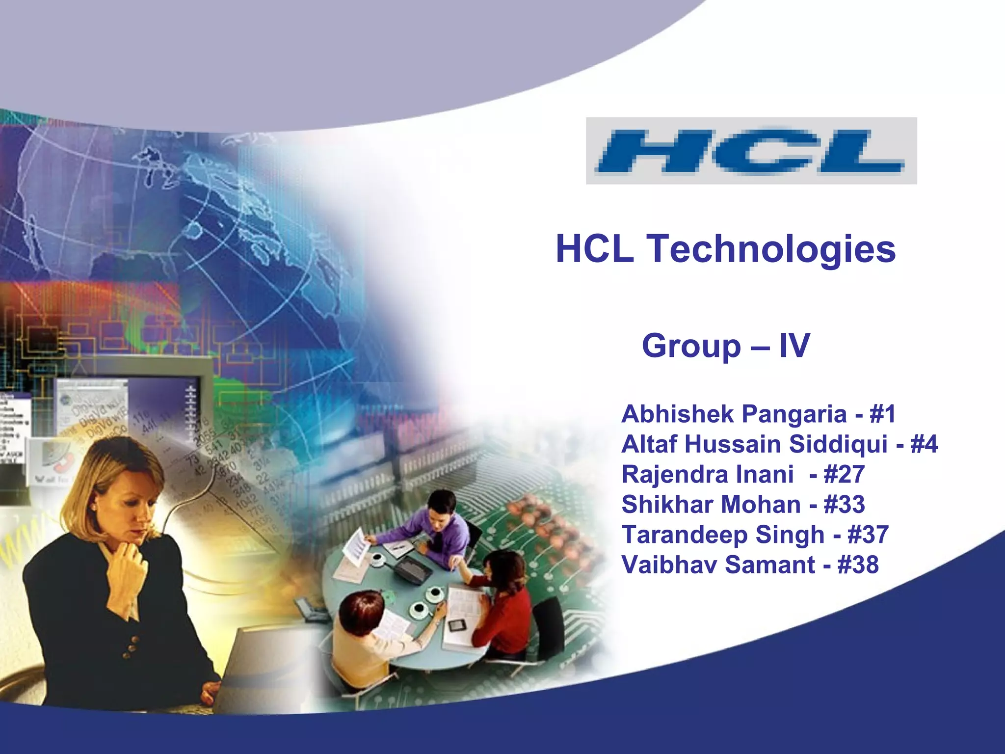 Hcl technology | PPT