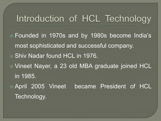 Hcl technology | PPTX