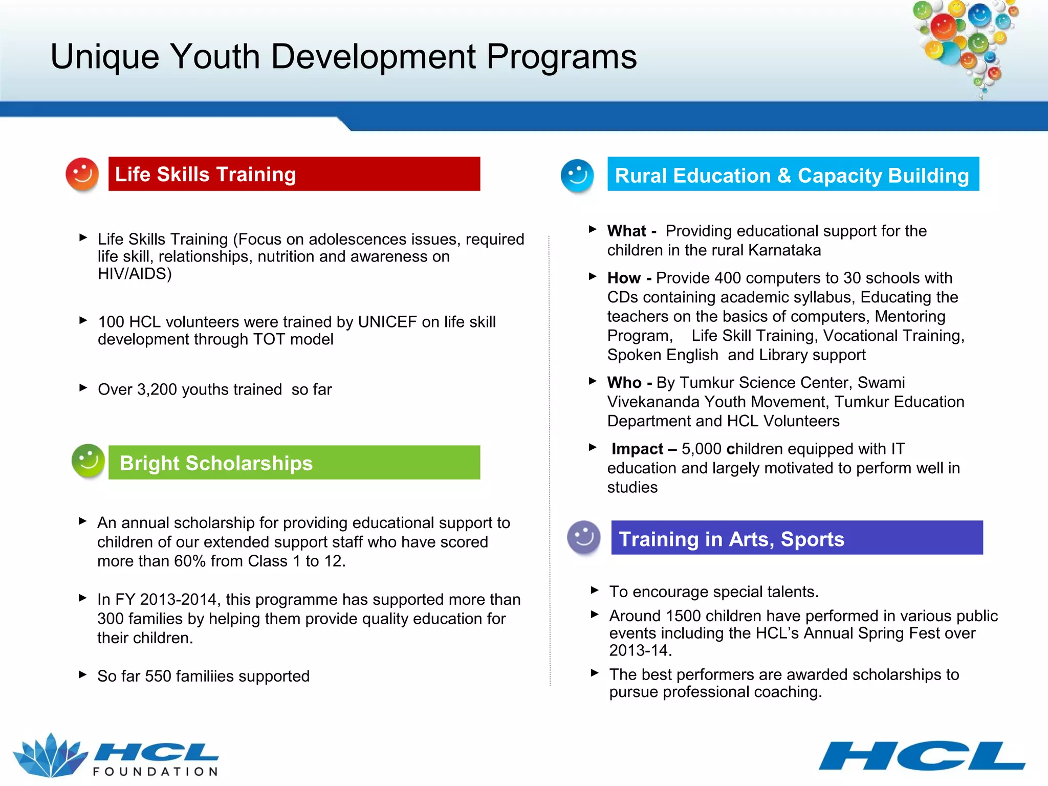 The HCL Foundation | PPT