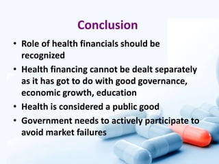 Health care financing | PPTX