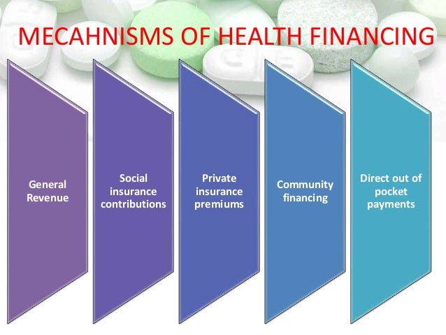Health care financing