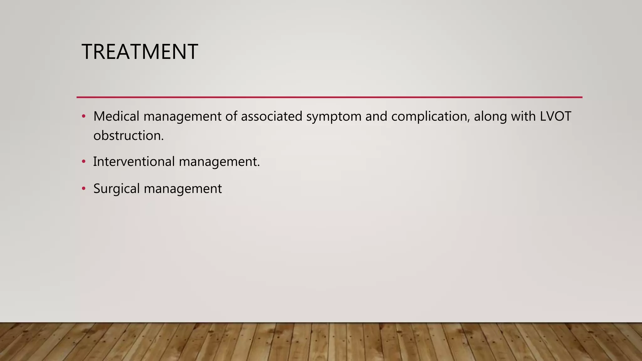 HOCM(hypertrophic obstructive cardiomyopathy) | PPTX