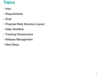 HCS Agile Evolution- HCM-F Rally Structure to Support Org Change | PPT