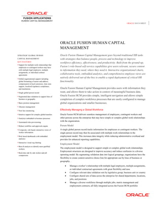 Hcm fusion-hcm-1540156 | PDF