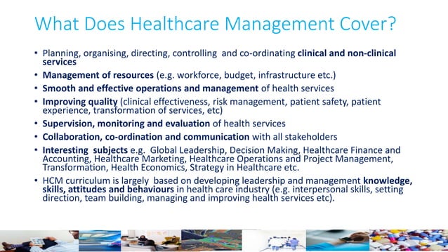‘Healthcare Management’: What differentiates it from ‘General ...