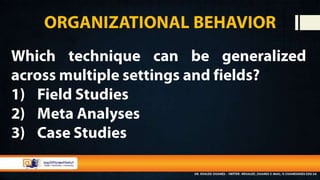 HCM114 - INTRODUCTION TO ORGANIZATIONAL BEHAVIOR | PPT