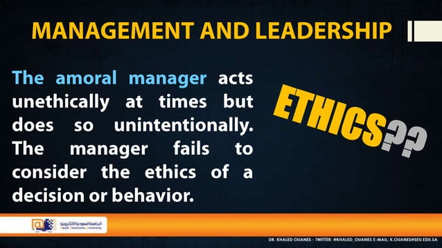 HCM 114 - The Science of OB: MANAGEMENT, LEADERSHIP AND ORGANIZATION ...