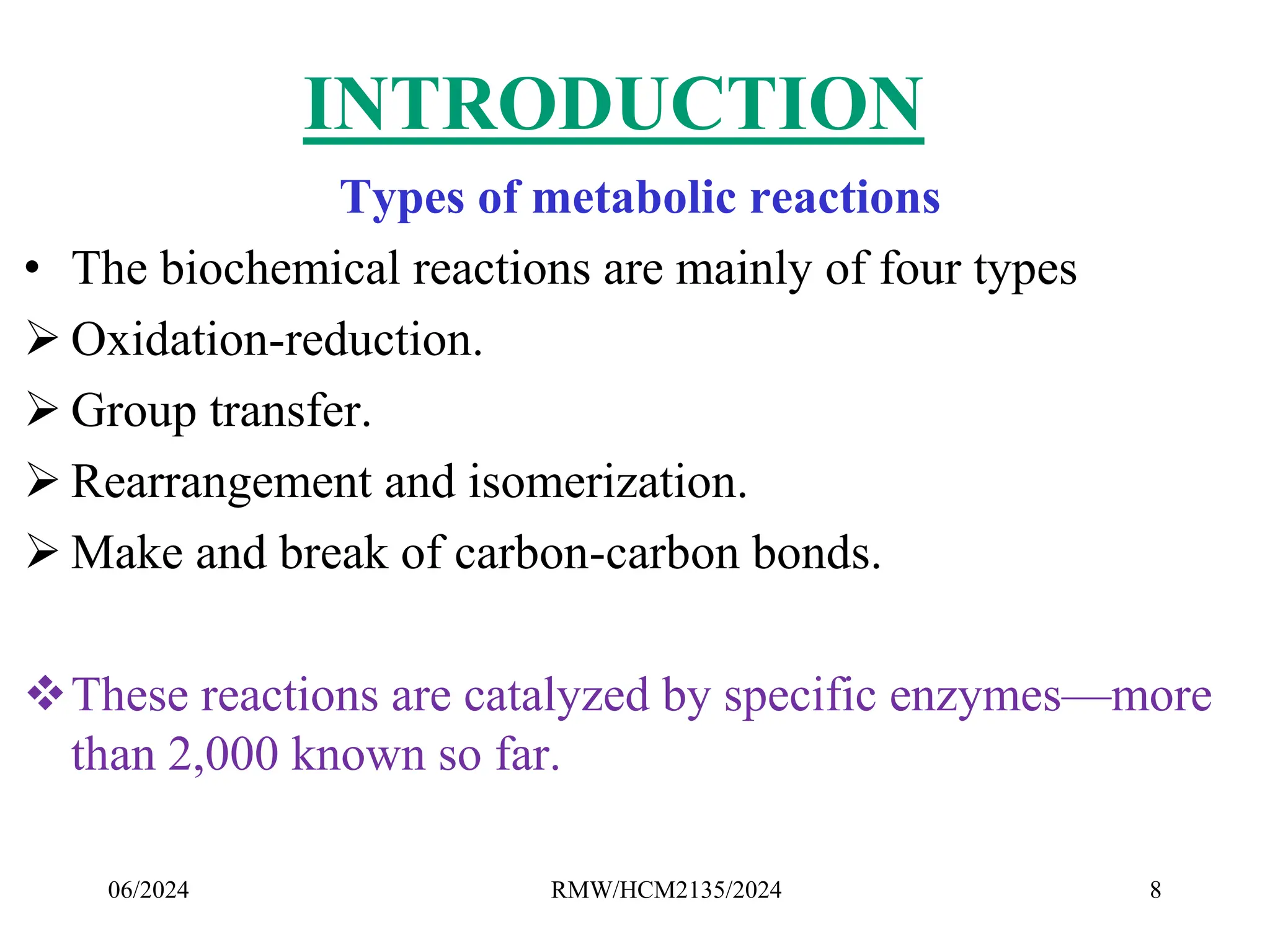 HCM 2135 Biochem CHO Metabolism INTRODUCTION | PPTX