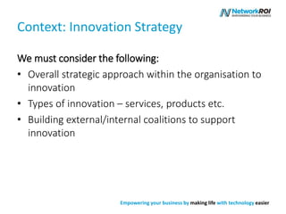Innovation 1 nroi | PPTX