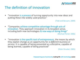 Innovation 1 nroi | PPTX