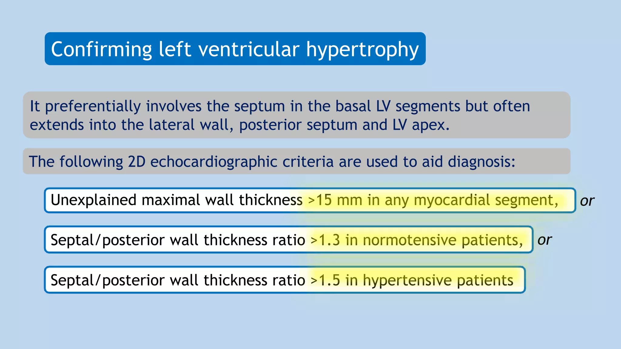 Echocardiographic Evaluation of Hypertrophic Cardiomyopathy | PPTX