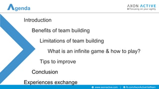 Team building in the Infinite game - HCMC Scrum Breakfast - 28/09/2019 ...