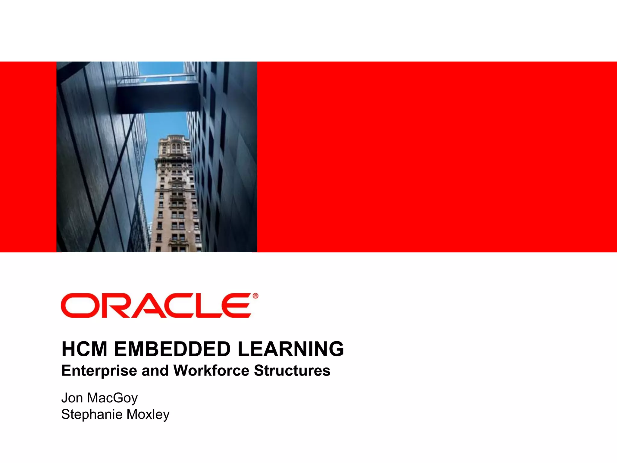 Hcm enterprise and_workforce_structures | PDF