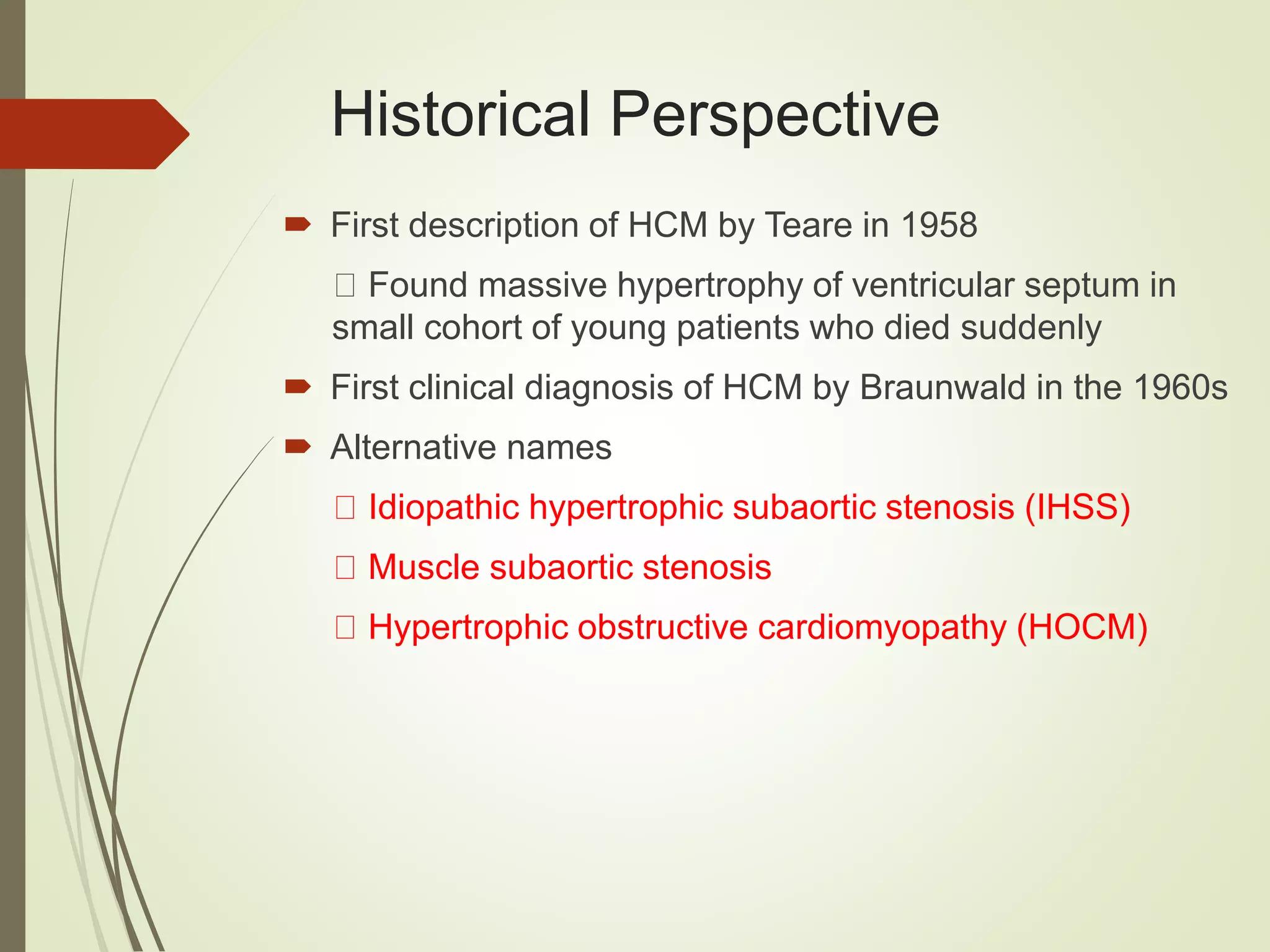 Hypertrophic cardiomyopathy | PPTX