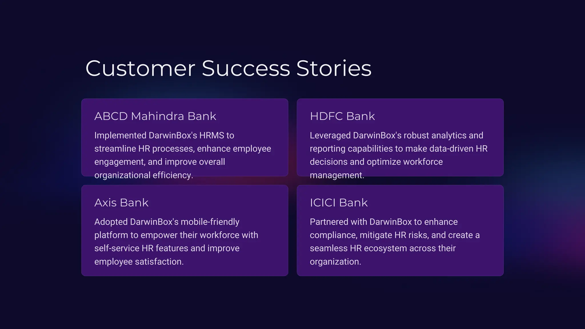 HCM Overview of Darwinbox and its competition | PDF
