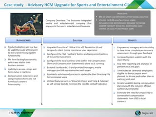 Cognizant's HCM Capabilities | PDF