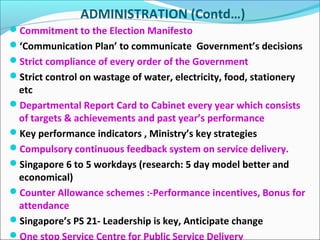 Presentation for HCM Sikkim on Singapore Training 2012 | PPT