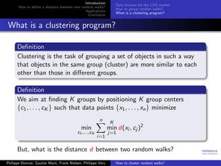 Clustering Financial Time Series using their Correlations and their ...