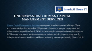 Human Capital Management Platform in UAE | PPTX