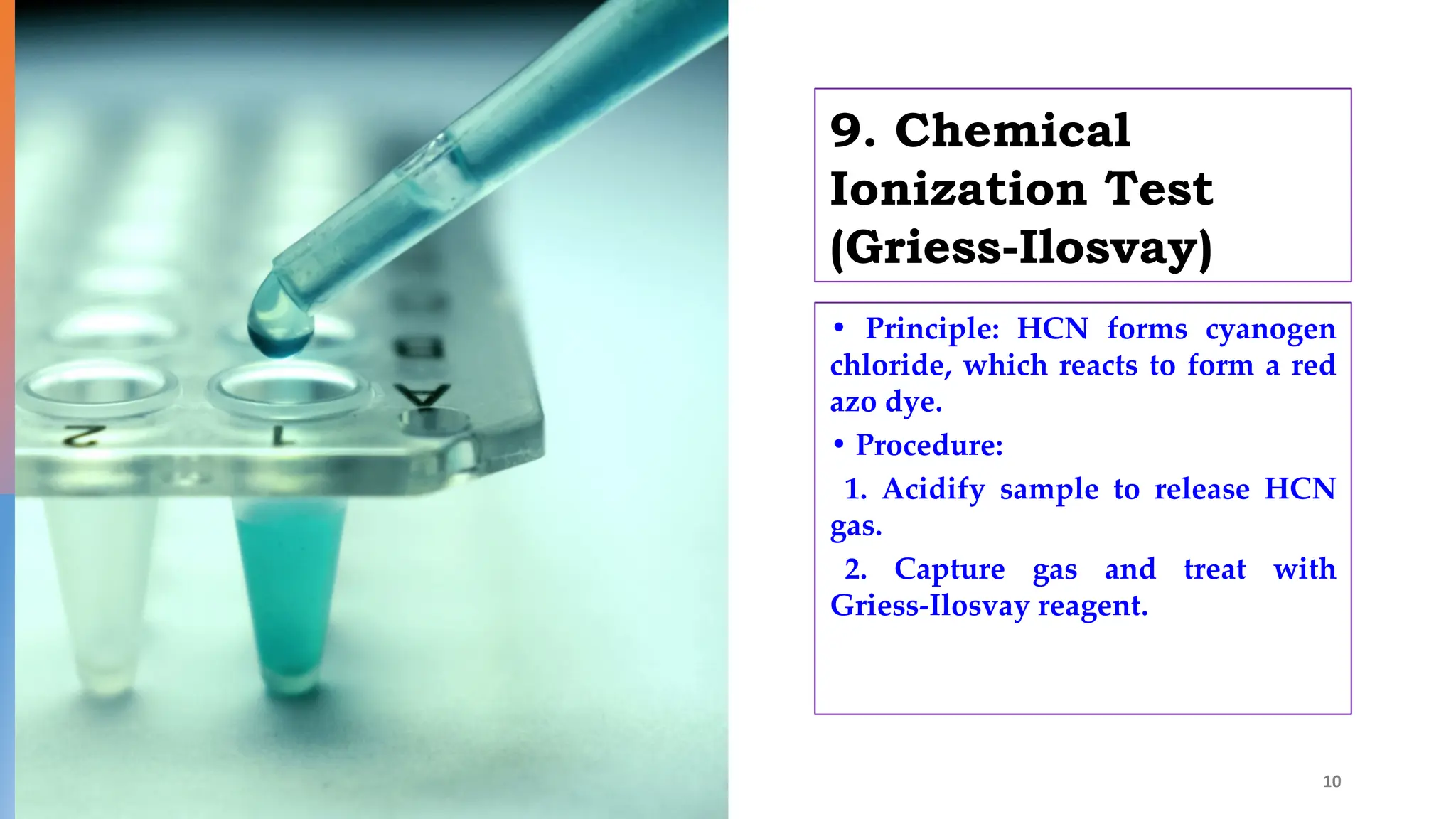 TESTS FOR DETECTION OF HYDROGEN CYANIDE (HCN) | PDF